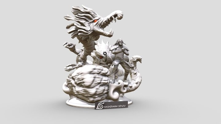 Artstation Hashirama Senju 3dprinting