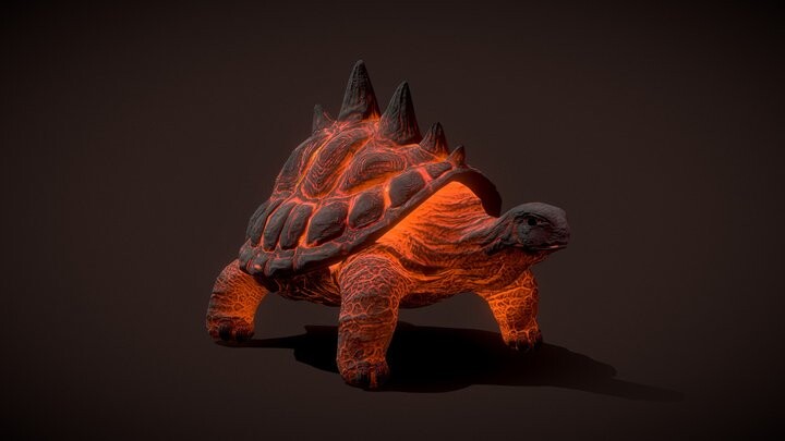ArtStation - Lava Turtle