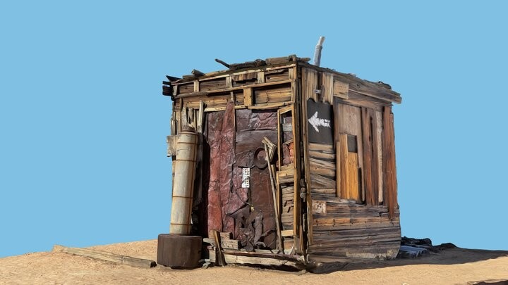 ArtStation - 3D scan of Squatter's Shack