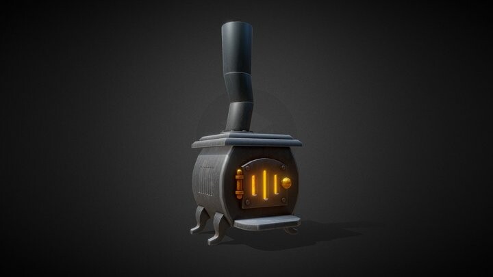ArtStation - Stylized Furnace
