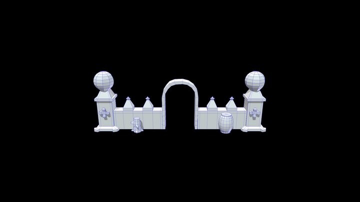 ArtStation - Entrance gate