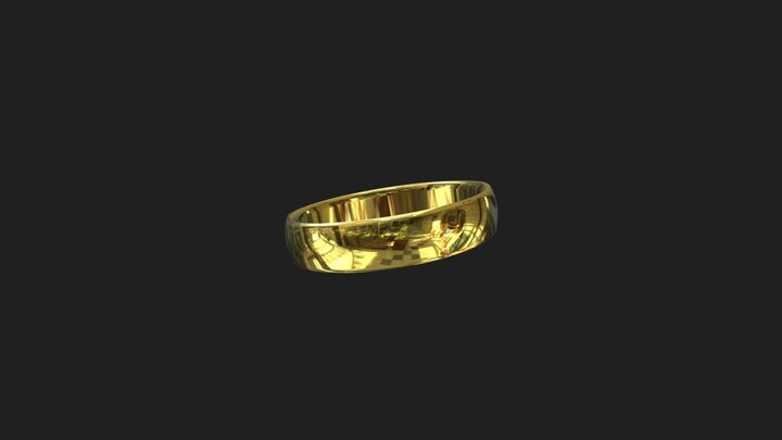 ArtStation - Wedding Men's Ring