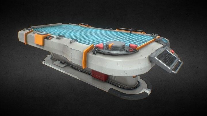 ArtStation - Sci-fi Table