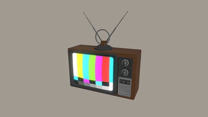 ArtStation - Old TV