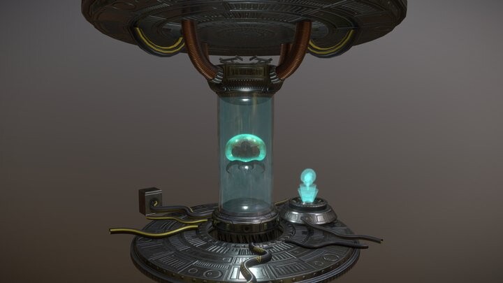 ArtStation - [FAN ART] Metroid Larva