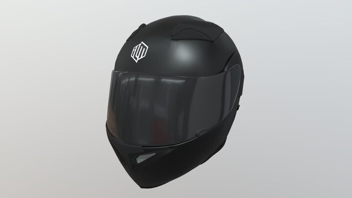 ArtStation - ILM Dual Visor Modular Full Face Flip Up Helmet