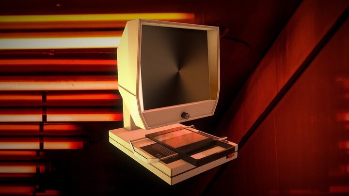 ArtStation - Microfiche Reader Model