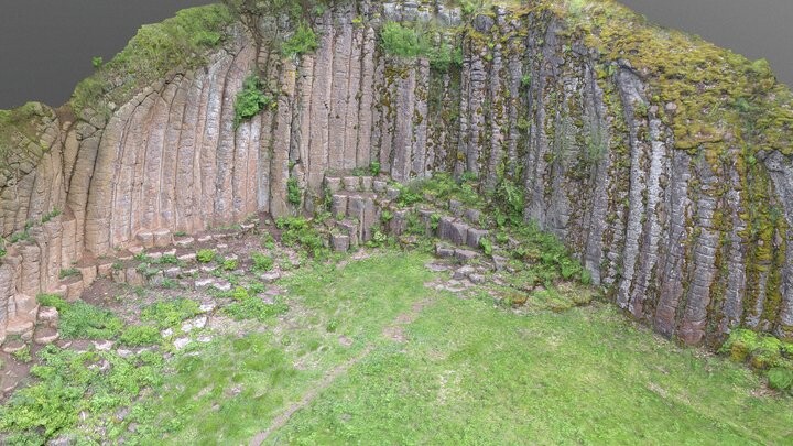 ArtStation - Stone quarry rock face of Bochniky