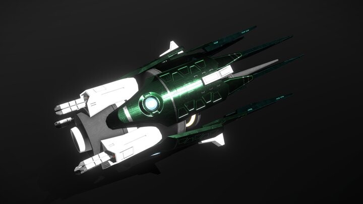 ArtStation - Ankla Alien Frigate B