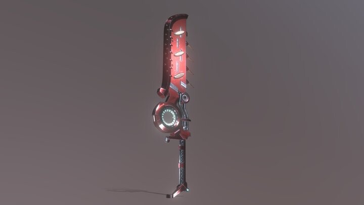 ArtStation - 3D MODEL - Monado Replica EX - Xenoblade Chronicles ...