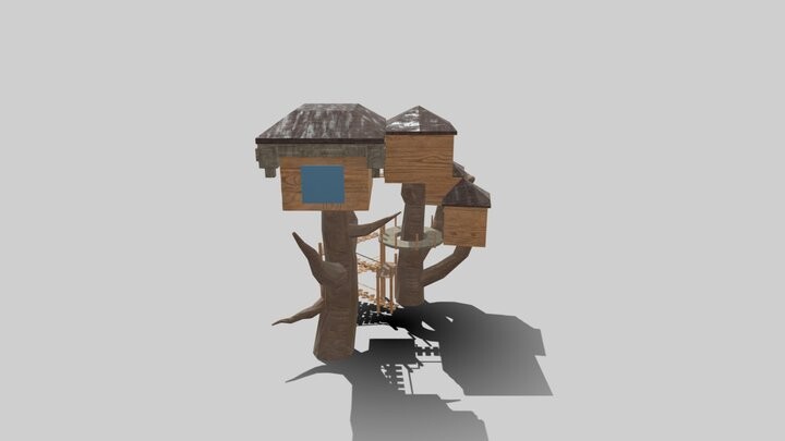 ArtStation - Treehouse 3D model