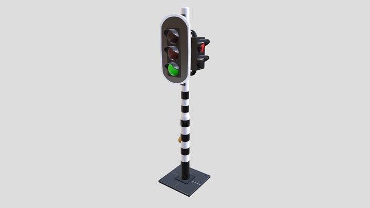 ArtStation - Dutch Traffic Light