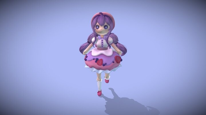 ArtStation - 3D Character Berry Girl
