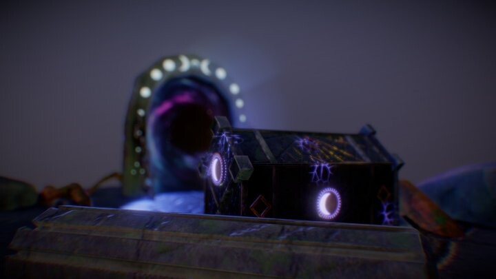 ArtStation - Dimensional Treasure Chest Room