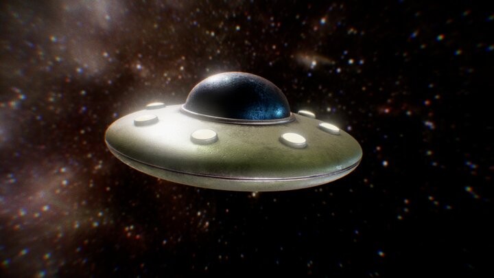 ArtStation - UFO - Spacecraft