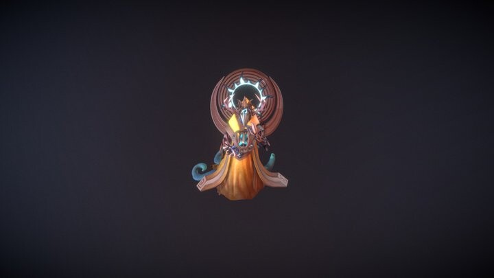 ArtStation - Yellow Seer (dota2 workshop summer2021 set)