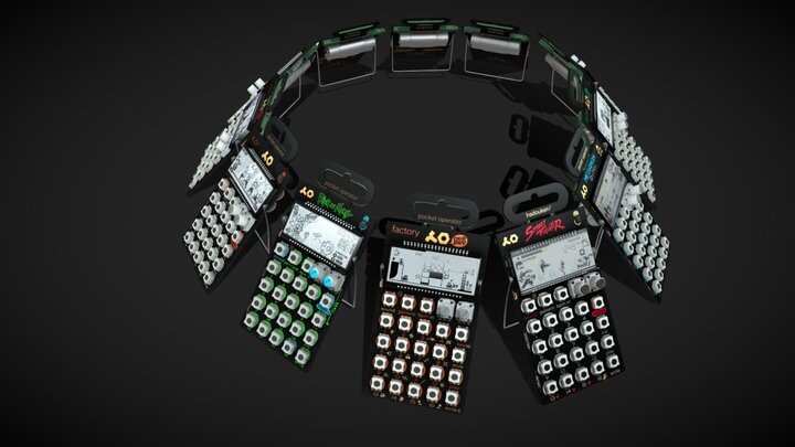 ArtStation - Teenage Engineering Pocket Operator Complete Collection