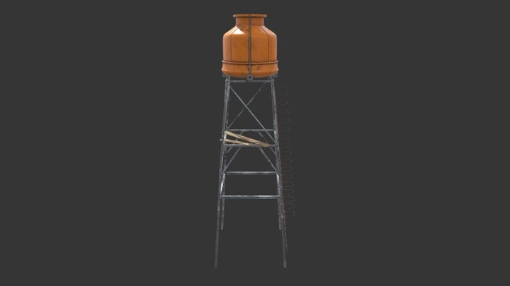 ArtStation - Water tower