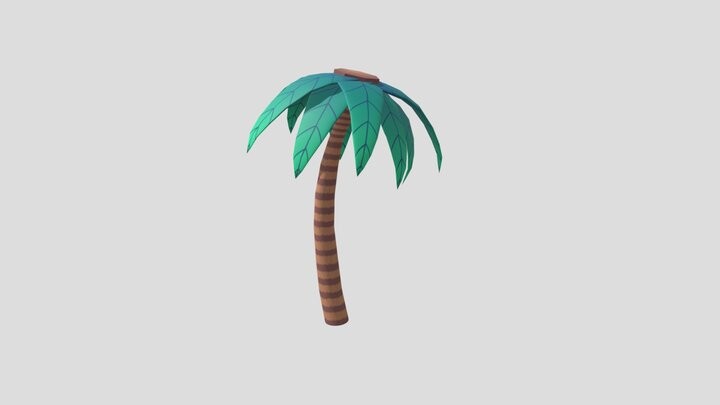 ArtStation - Palm Tree Versions 1-3