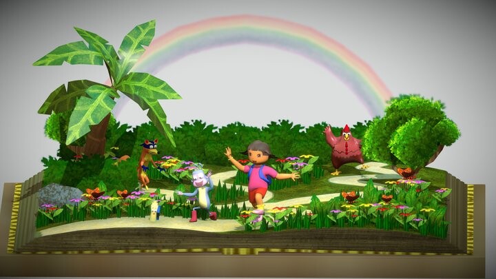 ArtStation - Dora the explorer