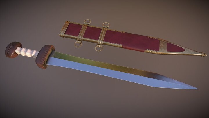 ArtStation - Roman Gladius type Mainz