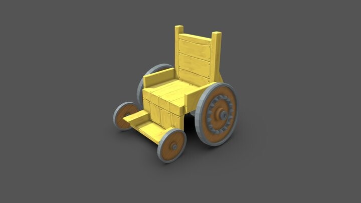 ArtStation - Combat Wheelchair