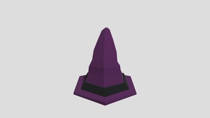 ArtStation - Low Poly Wizard Hat