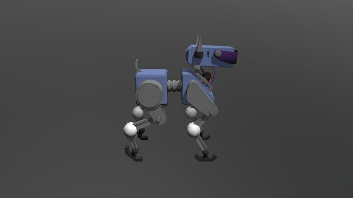 ArtStation - Robot dog model