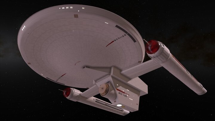 ArtStation - Detroyat Class early TOS era destroyer