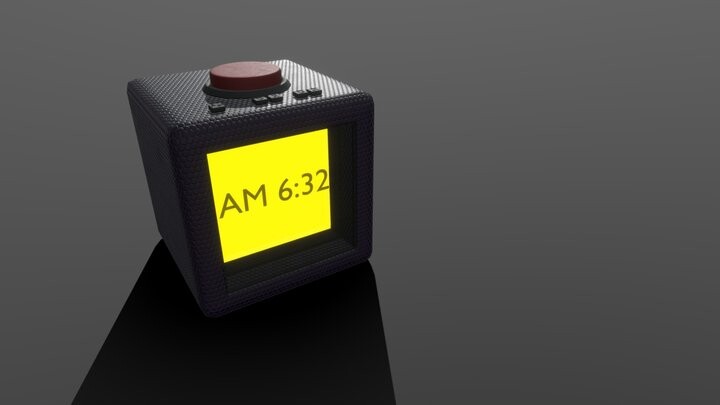 ArtStation - Sci-fi clock