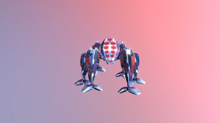 ArtStation - Robot Spider Walk Cycle