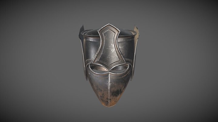 ArtStation - medieval helmet