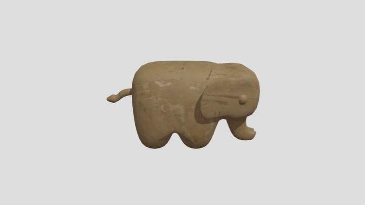 ArtStation - Elephant of clay