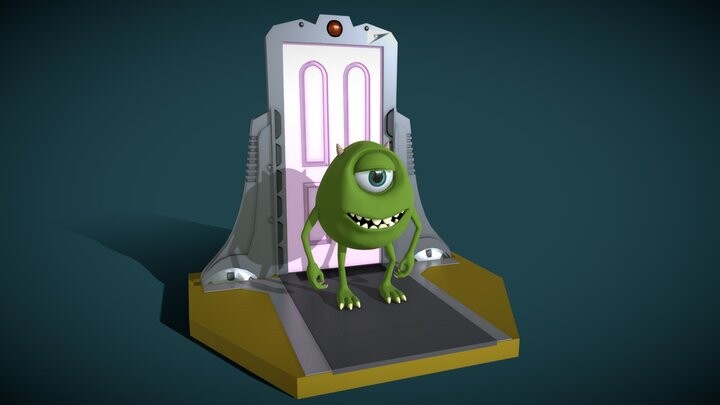 ArtStation - Mike Wazowski