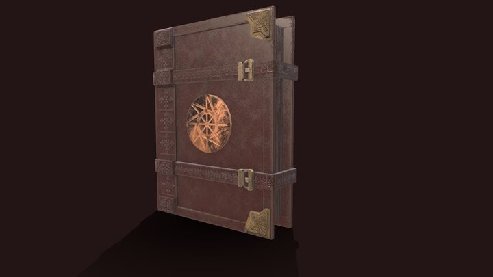 ArtStation - Stylised Book