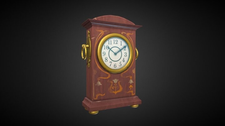 ArtStation - Stylized Clock