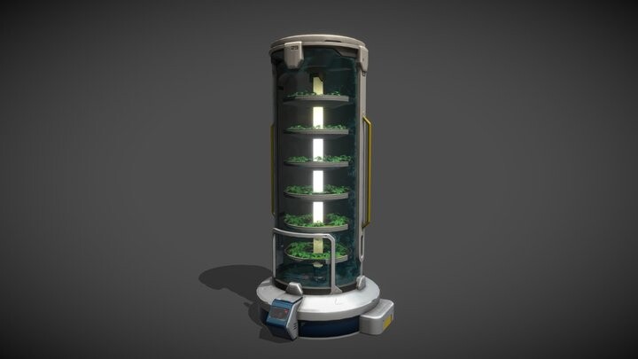 ArtStation - Oxygen Farm - Horizon Lunar Colony (Overwatch)