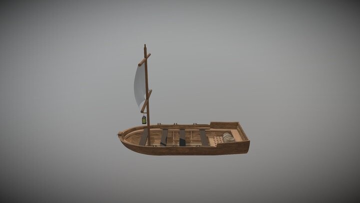 ArtStation - Medieval Boat
