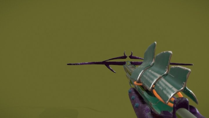 ArtStation - Sci-fi Crossbow, Conor Cullen