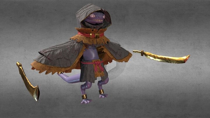 ArtStation - Kobold Assassin (Original Concept from Rich Carey)