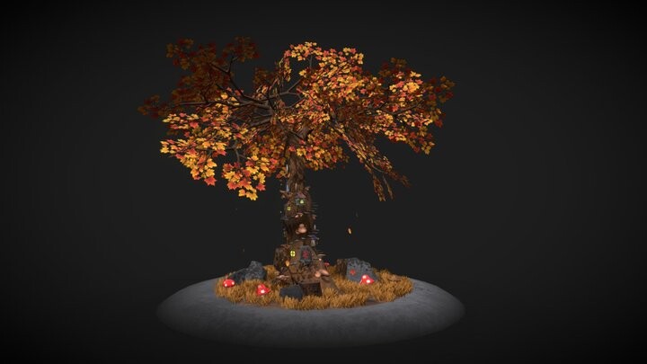 ArtStation - Fairy Tree