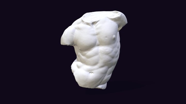 ArtStation - Gaddi Torso 3D (obj)