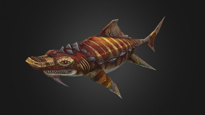 ArtStation - Red Shark