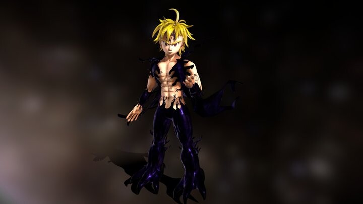 ArtStation - Meliodas - NANATSU NO TAIZAI