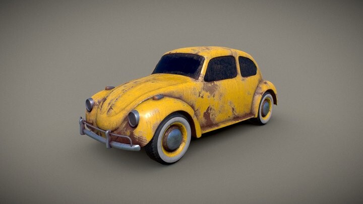 ArtStation - Volkswagen Beetle