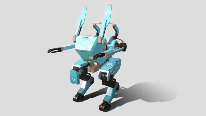 ArtStation - Mecha - Bunny squad "SMITH 83"