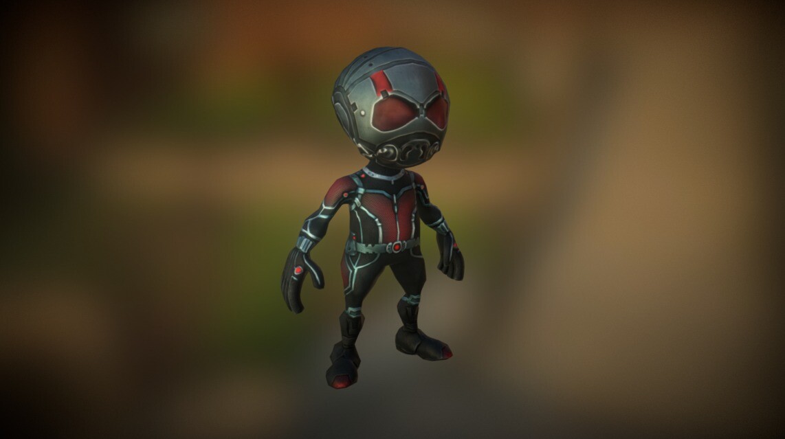 ArtStation - Chibi Ant Man
