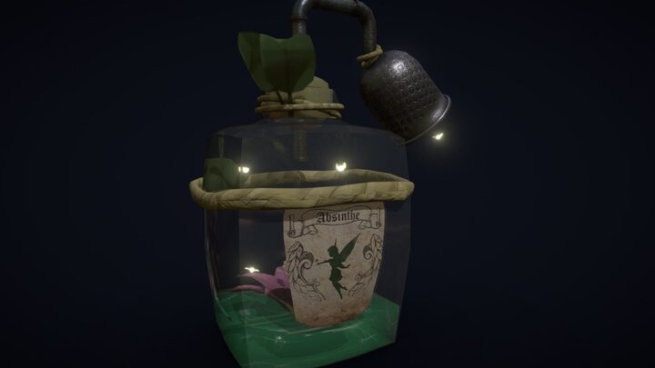 ArtStation - Fairy Trap (school project)