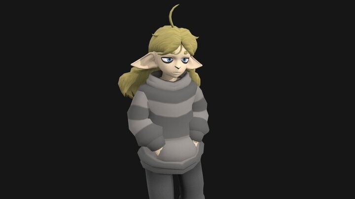ArtStation - Racoon Boy - VRChat Avatar