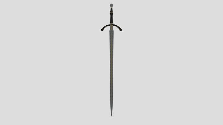 ArtStation - Longsword with Elven Runes